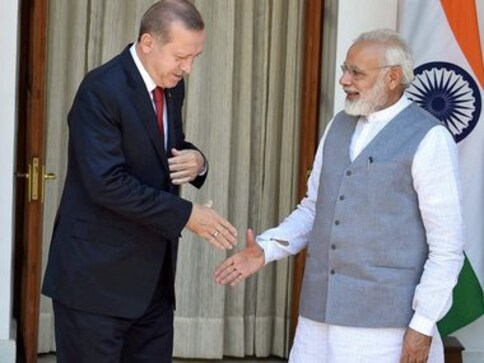 Recep Tayyip Erdogan meets Narendra Modi: Turkish president suggests ...