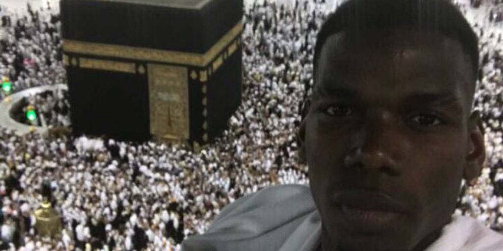 Manchester United's Paul Pogba sends Ramadan greetings from Mecca days ...