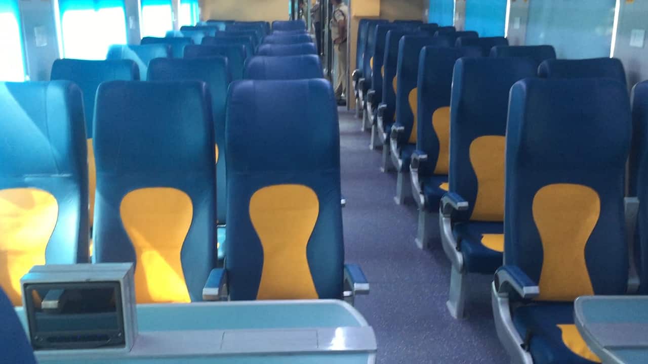 Watch: Suresh Prabhu flags off high-speed Tejas Express from Mumbai to ...