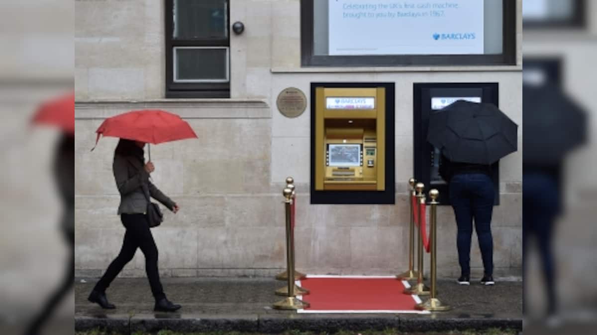 ATM celebrates 50th birthday, first-ever cash machine goes golden to ...