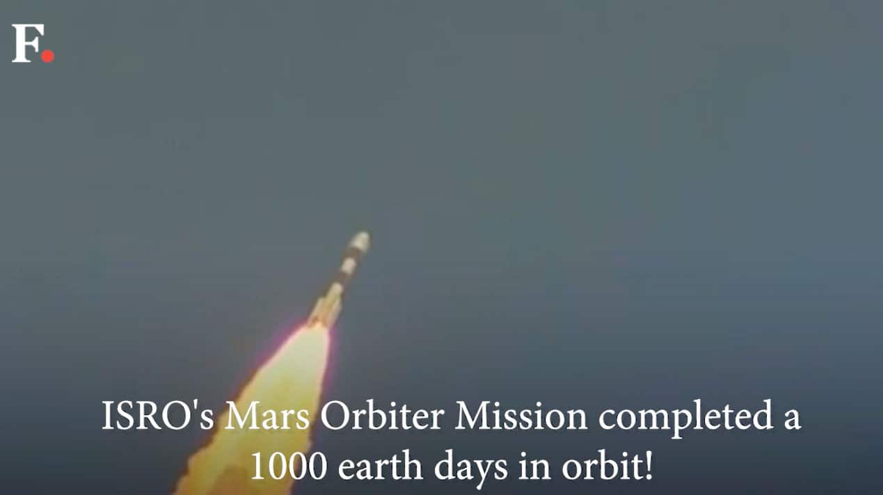 ISRO's Mars Orbiter Mission completes 1,000 days in orbit, continues ...
