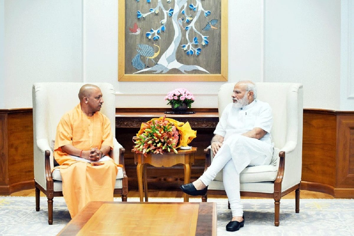 Yogi Adityanath meets Narandra Modi, discusses development projects ...