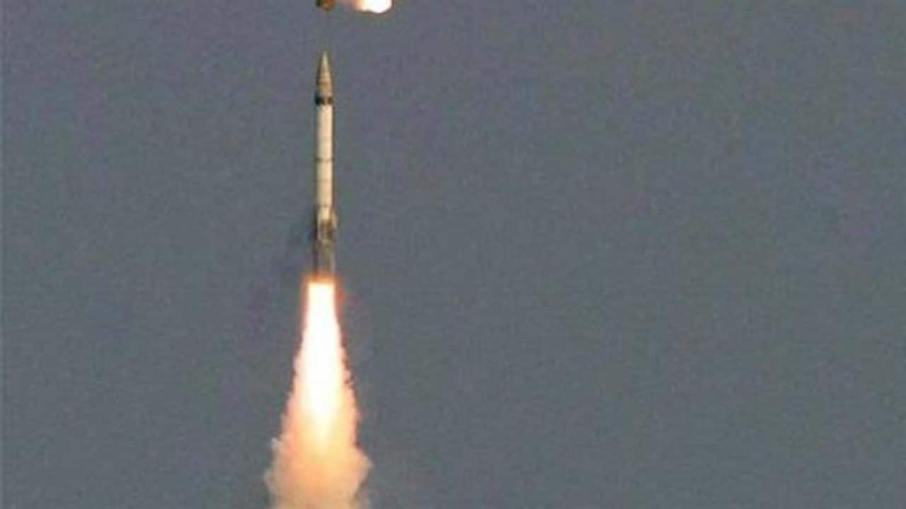 India test-fires ballistic missile Agni II from the Abdul Kalam Island ...
