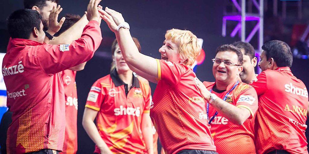 Ultimate Table Tennis 2017: Han Ying's superb performance helps Shaze ...