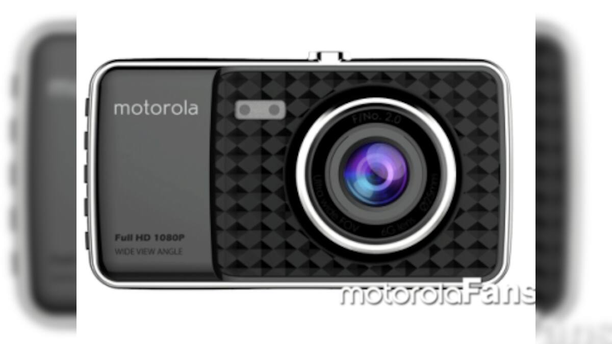 Motorola is planning to launch a new 'Dash Cam' for $99 – Firstpost