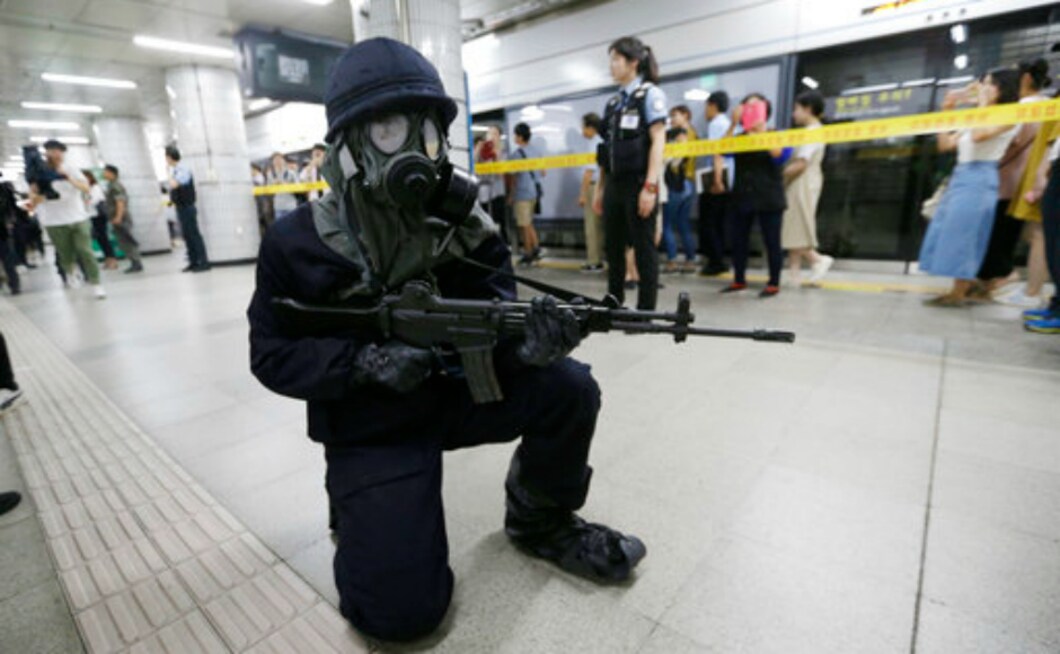 South Korea stages anti-terror drill as part of Ulchi Freedom Guardian ...