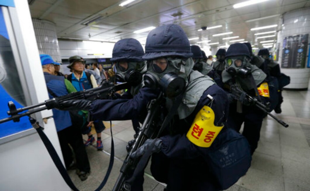 South Korea stages anti-terror drill as part of Ulchi Freedom Guardian ...