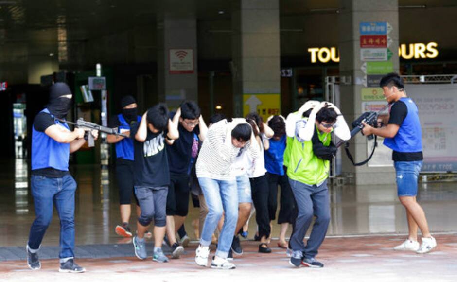 South Korea stages anti-terror drill as part of Ulchi Freedom Guardian ...