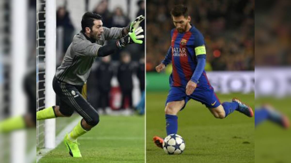 Gianluigi Buffon, Lionel Messi, Cristiano Ronaldo shortlisted for UEFA ...