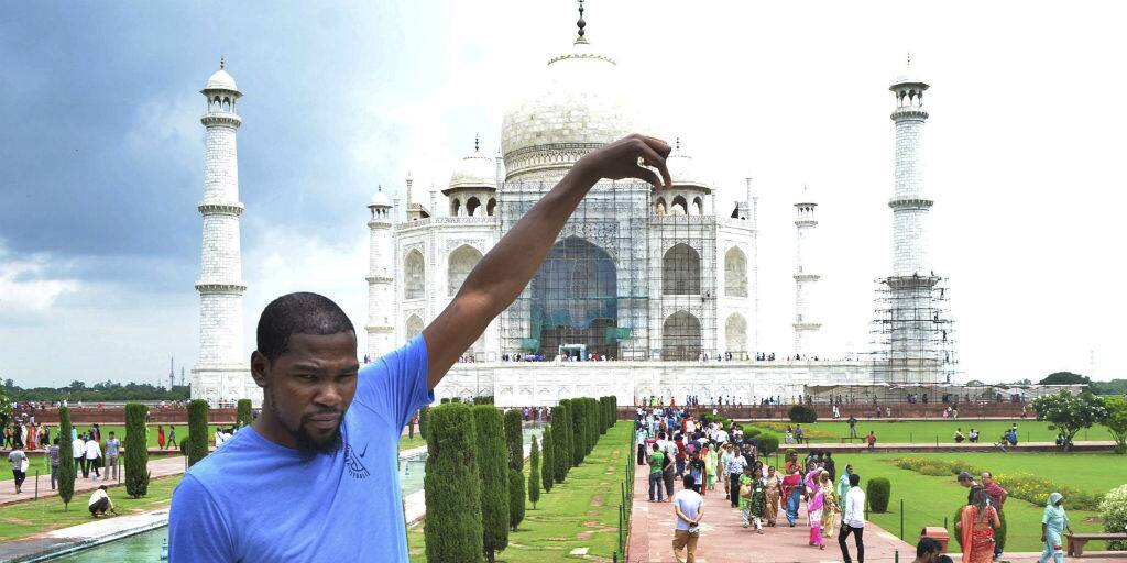 NBA star Kevin Durant says India is 20 years behind in terms of ...