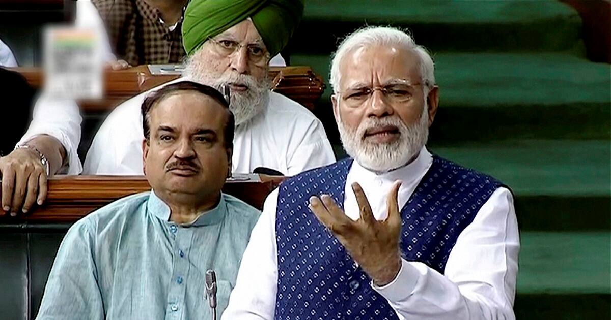 Monsoon Session of Parliament, Day 17: Narendra Modi wants a 'new India ...