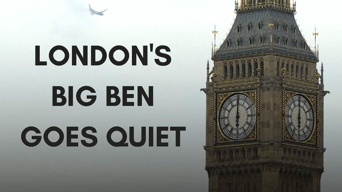 Big Ben strikes final 12 bongs before falling silent for four-year-long ...
