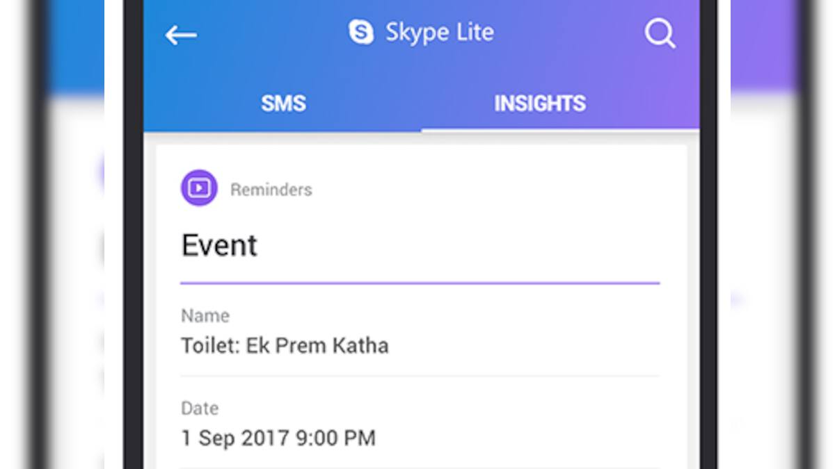 Microsoft helps you be more productive with SMS Insights for Skype Lite ...