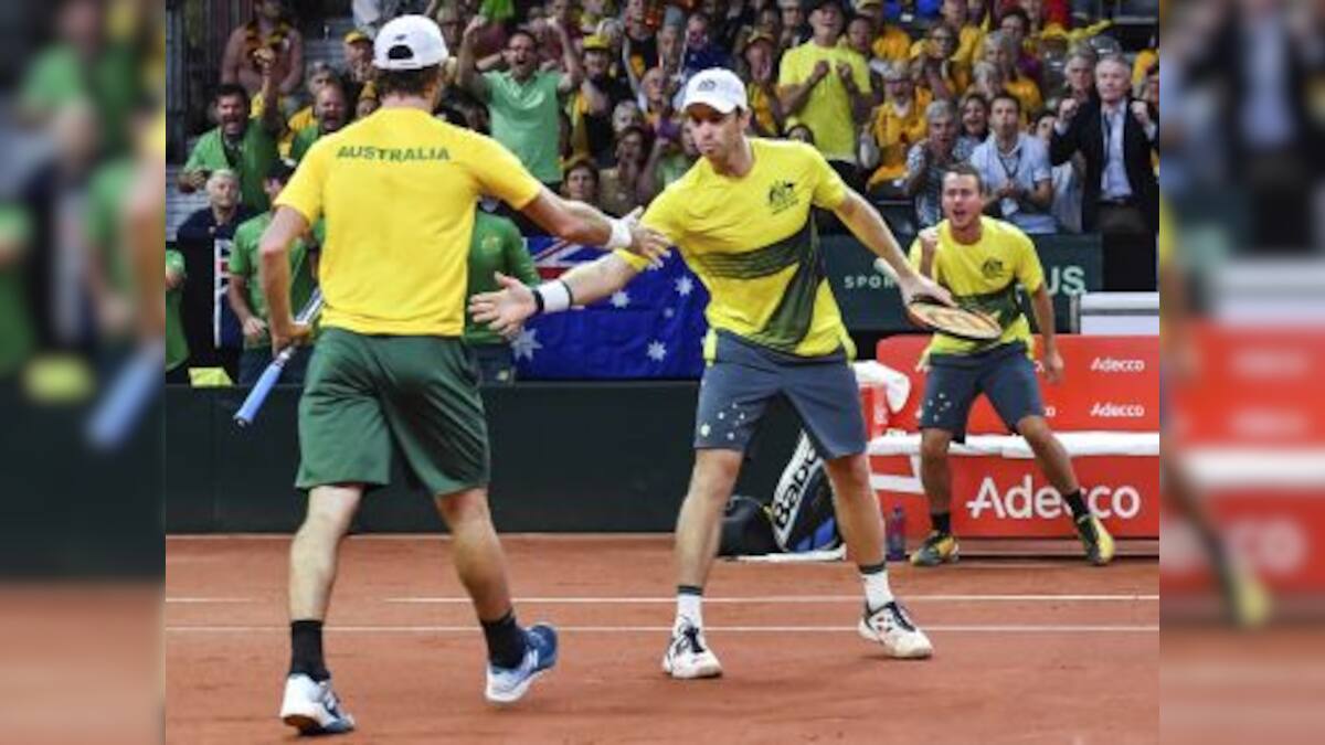 Davis Cup: Australia, France edge closer to Davis Cup final showdown ...