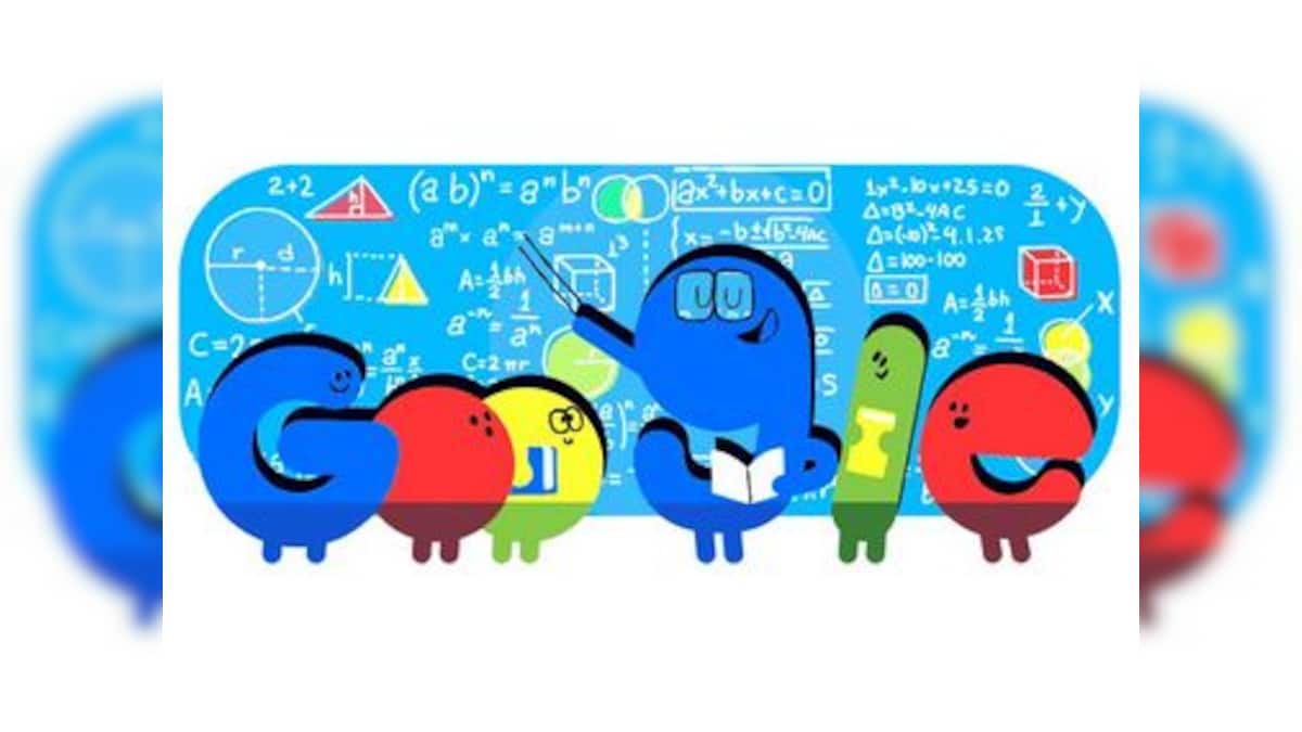 Google Doodle celebrates Teacher's Day with the logo turned into a ...