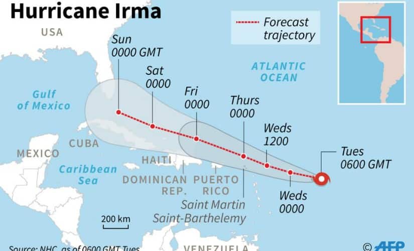 Hurricane Irma could make a $300 billion dent in US economy, say ...