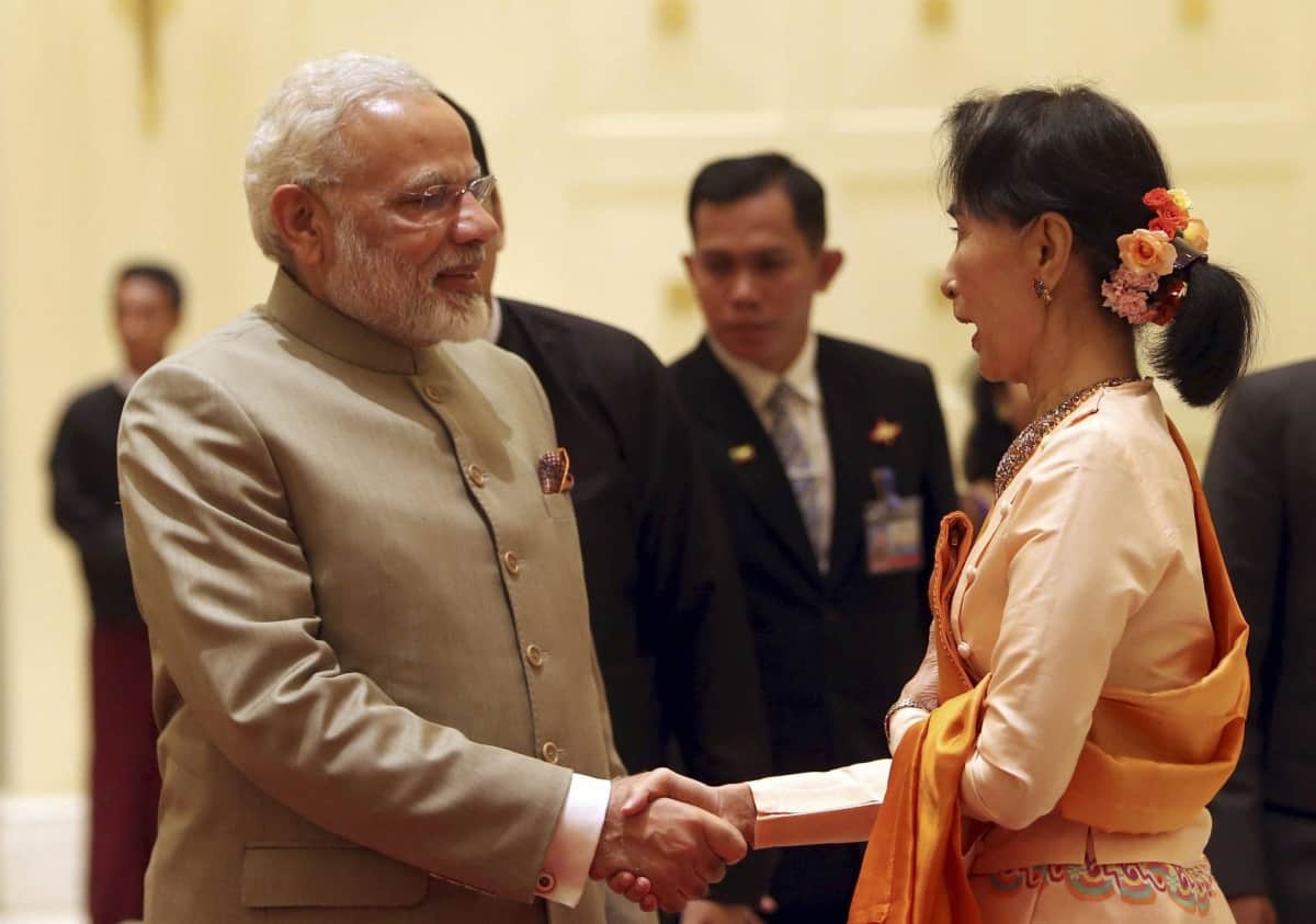 Narendra Modi meets Aung San Suu Kyi: Full text of PM's press statement ...