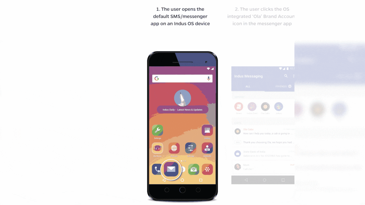 Indus OS to integrate Ola services at an operating system level to ...