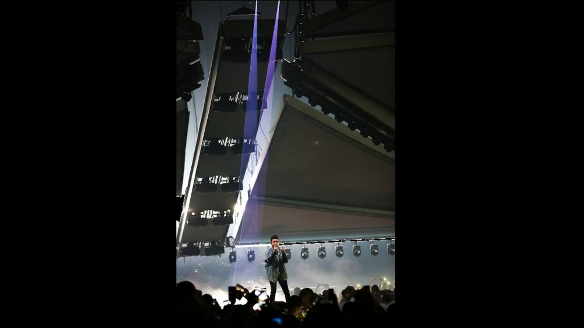 The Weeknd delivers an electrifying performance at Washington concert ...