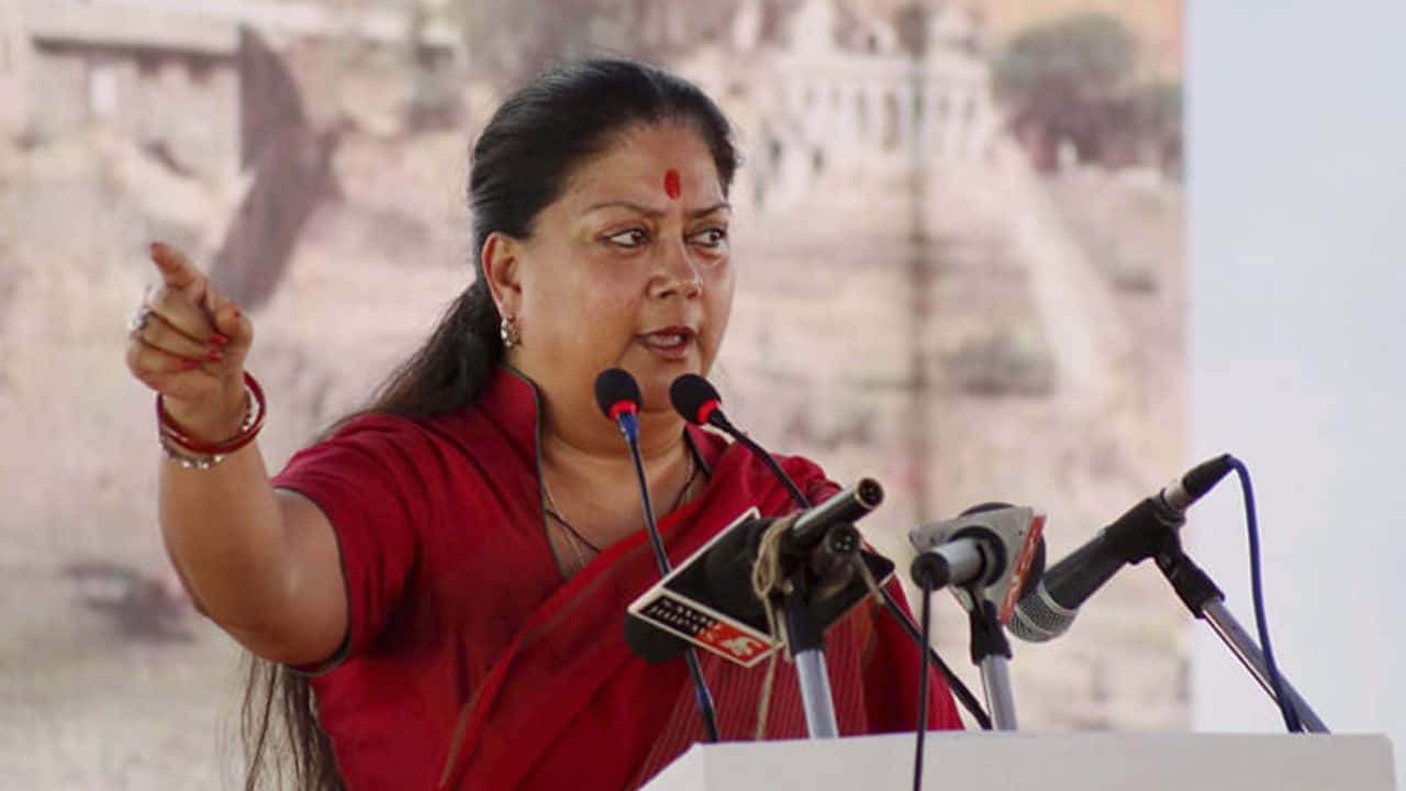 Rajasthan: Vasundhara Raje confident of securing majority in next year ...