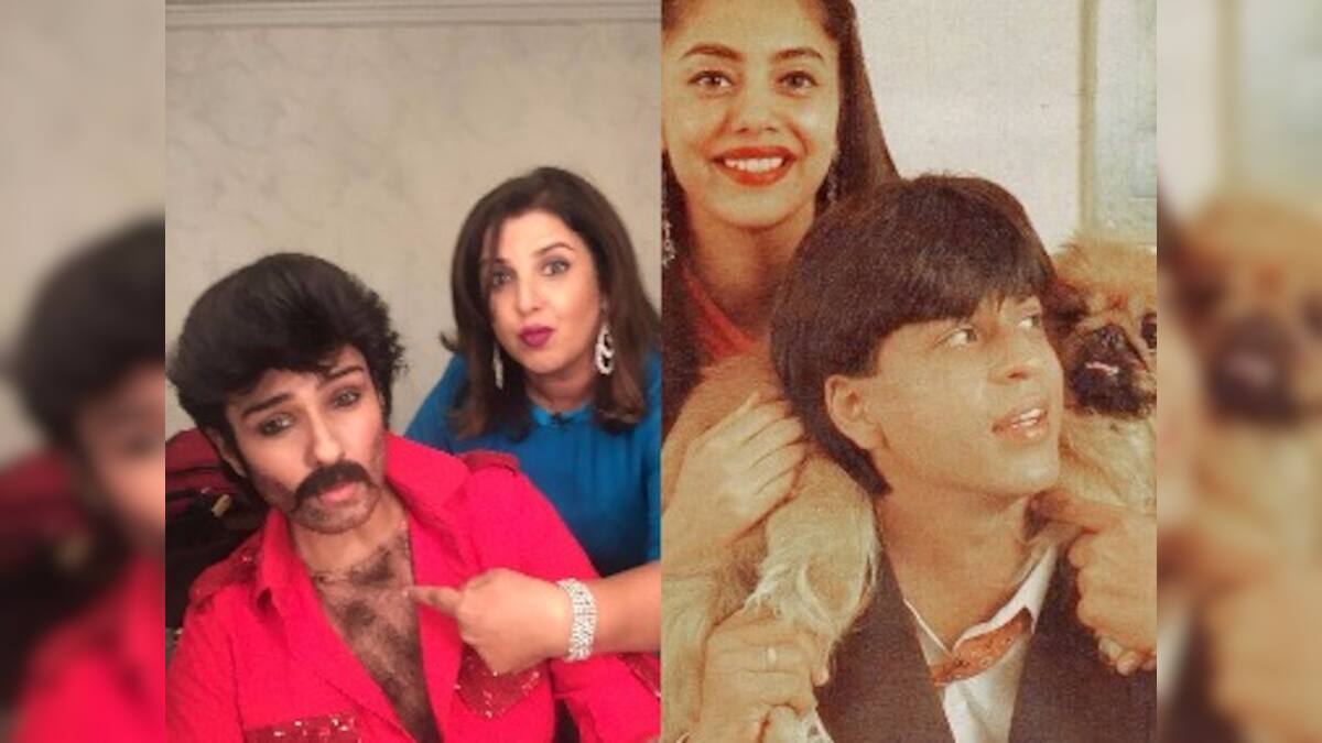 Raveena Tandon's Anil Kapoor act; SRK-Gauri throwback: Social Media ...