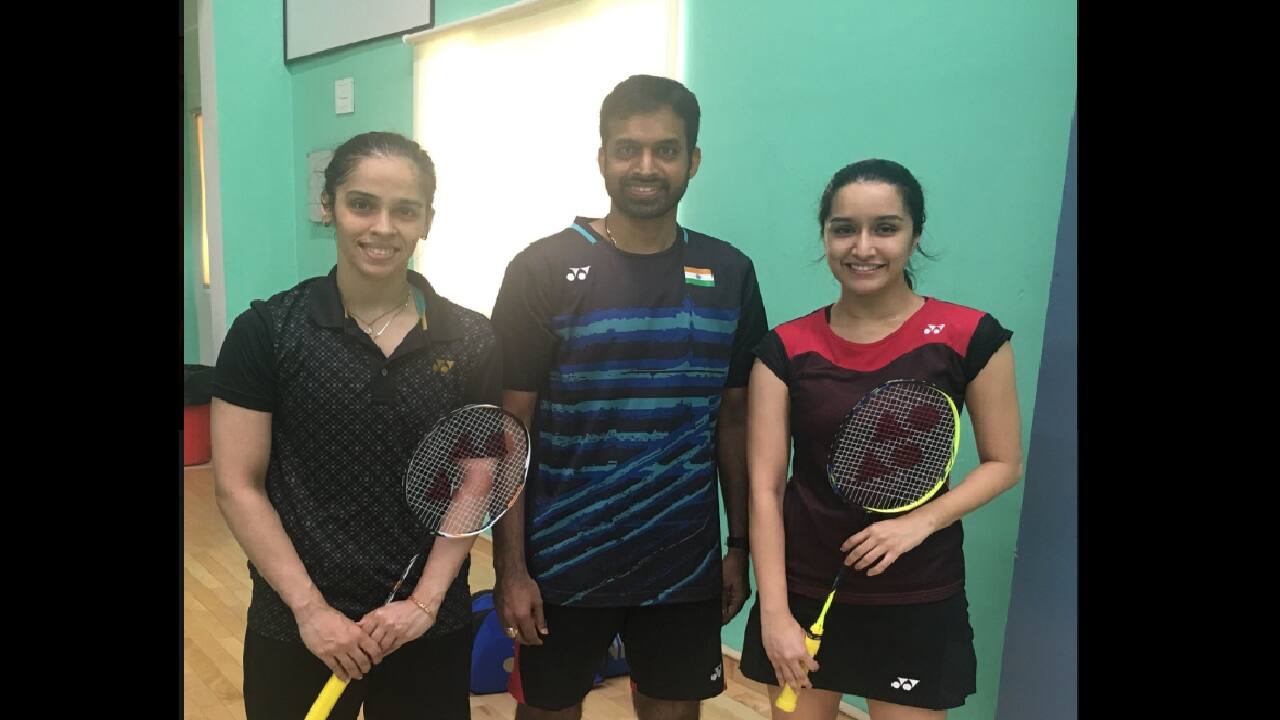 Saina Nehwal biopic: Shraddha Kapoor trains with badminton ace, and ...