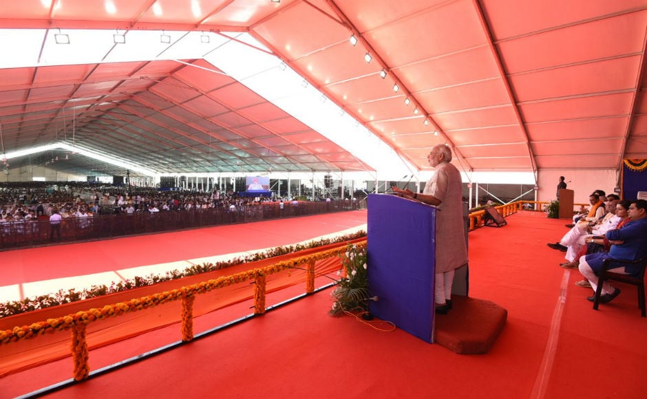 Narendra Modi In Gujarat Prime Minister Inaugurates Okha Bet Dwarka
