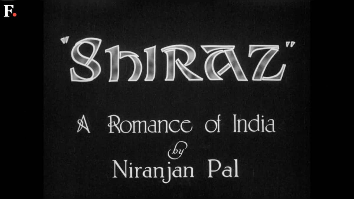 Restored Indian film ‘Shiraz: A Romance of India’ to be screened for ...