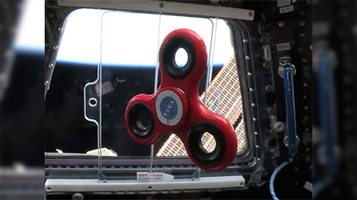 NASA Astronaut posts video of a fidget spinner on board the ...