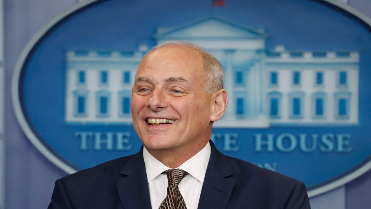 In massive White House shake-up, Chief of Staff John Kelly set to ...