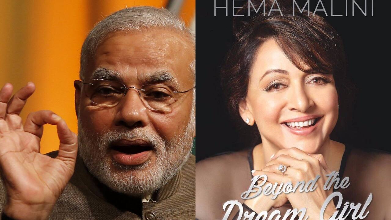 Narendra Modi pens foreword for Hema Malini's biography Beyond The ...