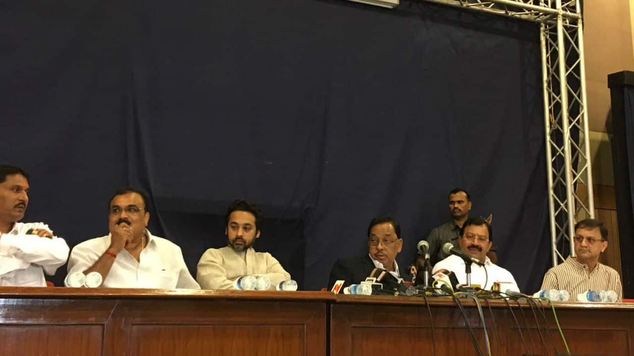 Former Congress leader Narayan Rane announces his new party Maharashtra ...