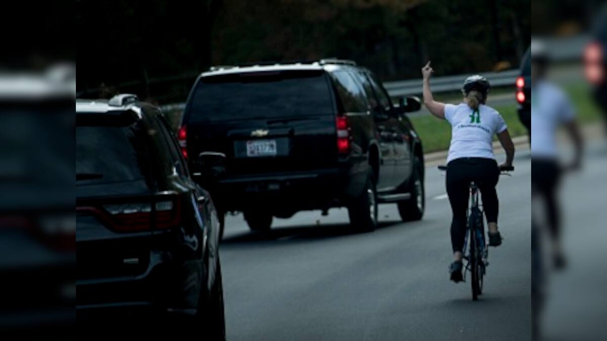 Juli Briskman, woman who gave Donald Trump the middle finger salute ...