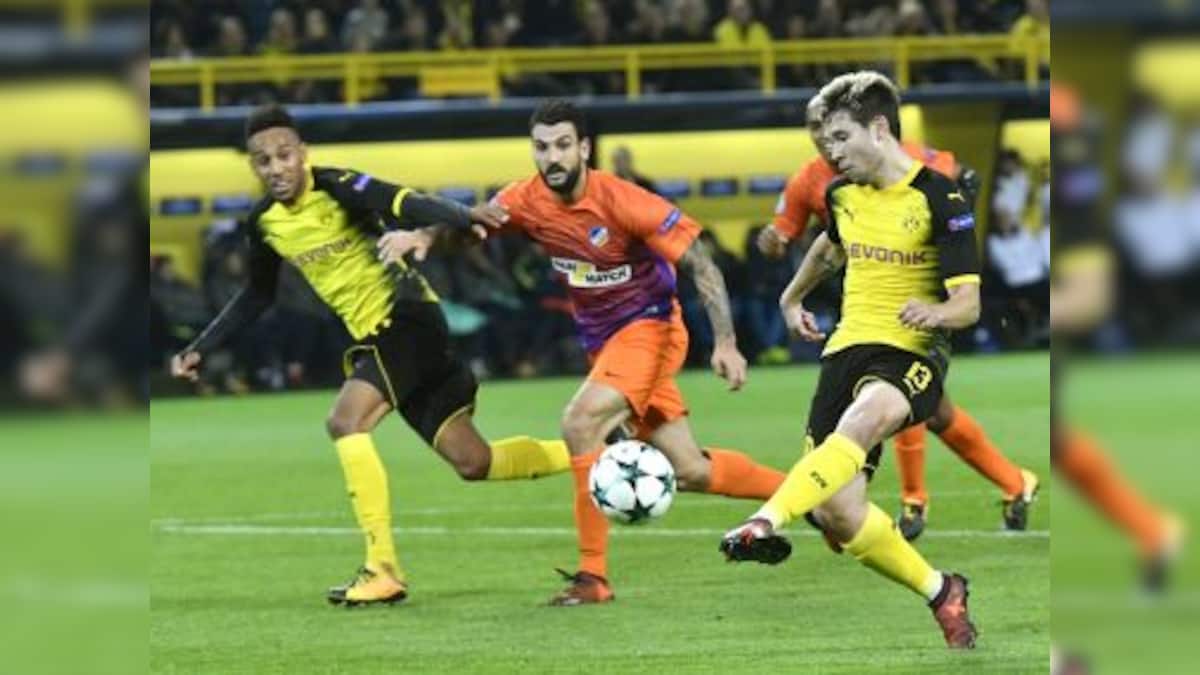 Champions League: Borussia Dortmund's last-16 hopes dealt major blow ...