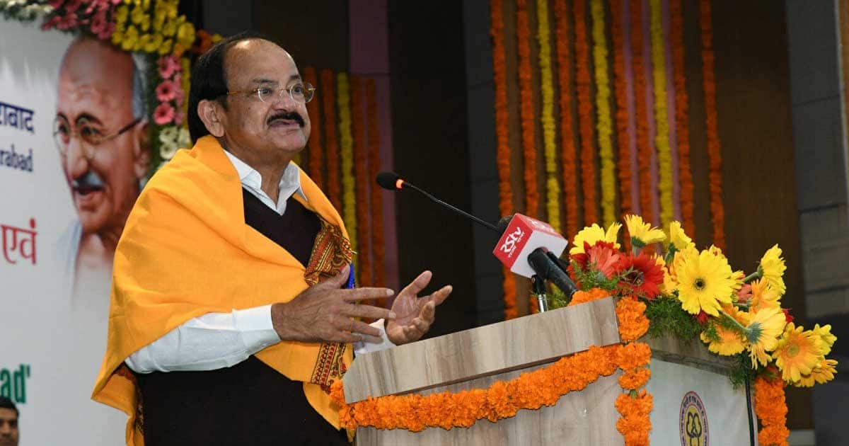 Vice-President Venkaiah Naidu says Hindi played 'historic role' in ...