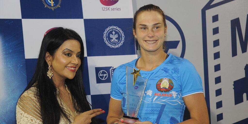 Mumbai Open: Top seed Aryna Sabalenka thumps Dalila Jakupovic to clinch ...