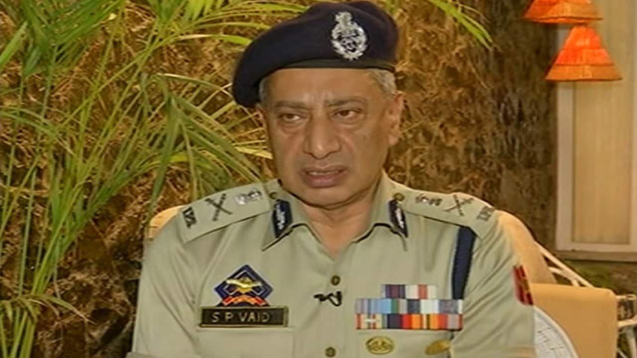 Jammu and Kashmir DGP SP Vaid says demonetisation behind dip in terror ...
