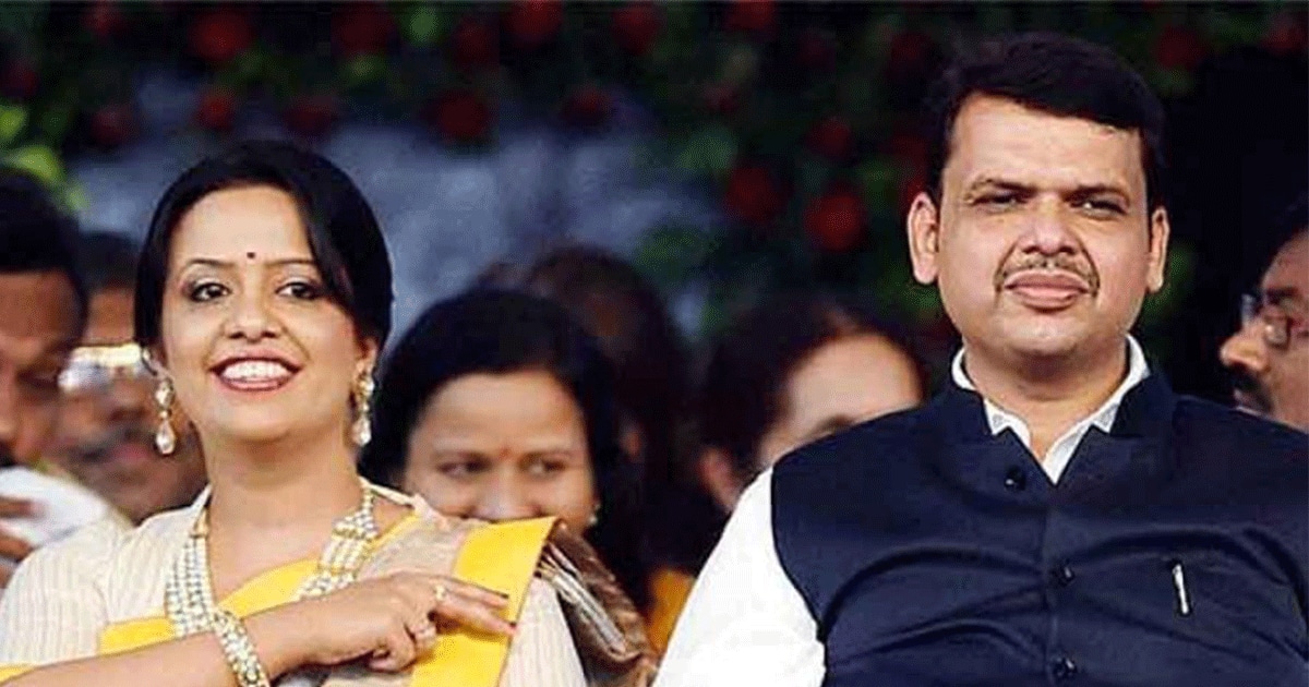 Devendra Fadnavis' wife Amruta attends Christmas-themed charity event ...