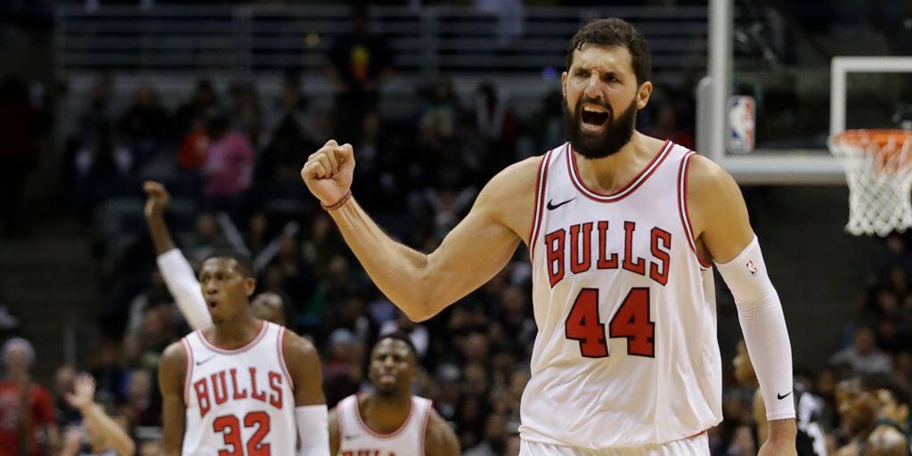 NBA: Nikola Mirotic comes off the bench to help Bulls pip Bucks ...