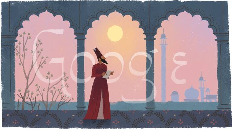 Google Doodle is celebrating renowned Urdu poet Mirza Ghalib's 220th ...