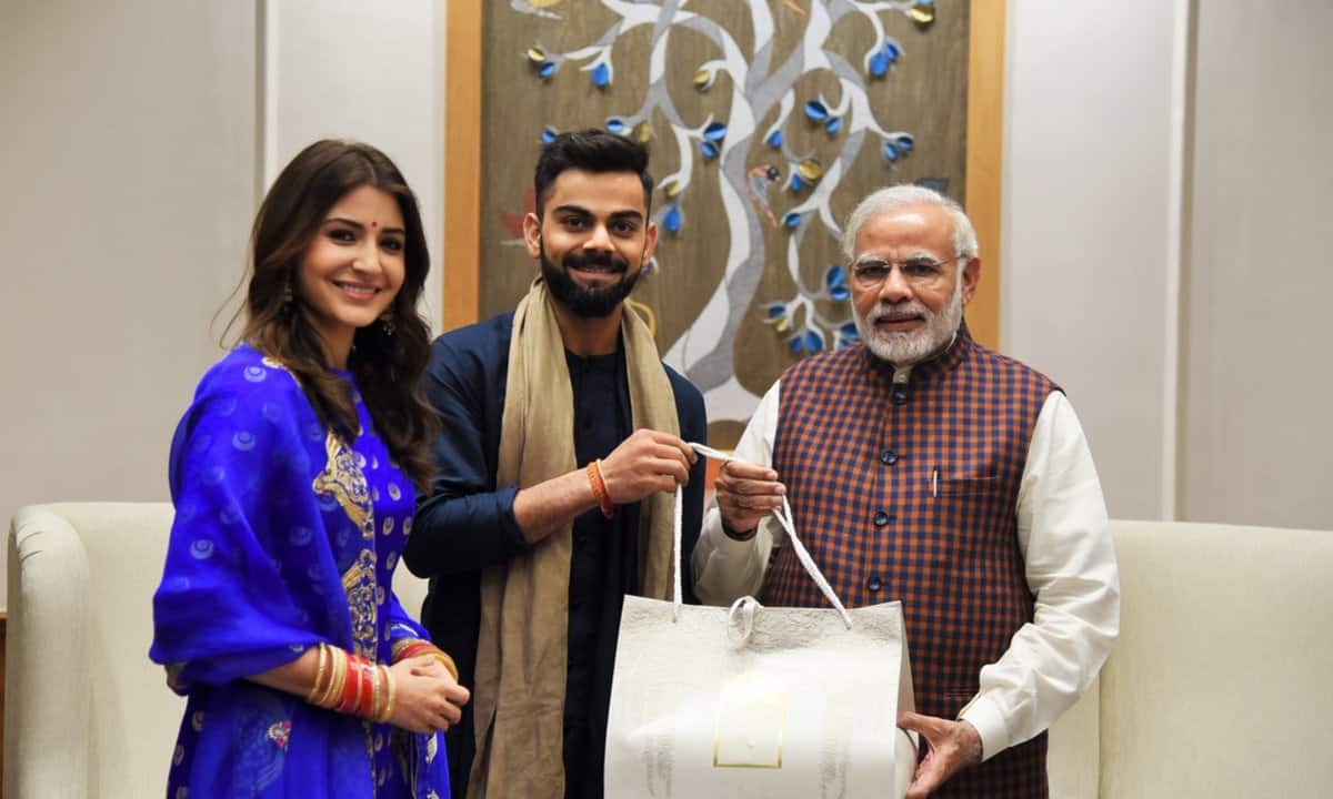Virat Kohli, Anushka Sharma meet Narendra Modi after returning to India ...
