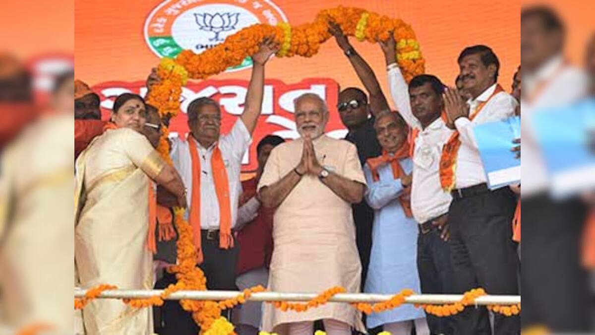 Seal Gujarat's destiny on 9 Dec, urges Narendra Modi in Dharmapur ...