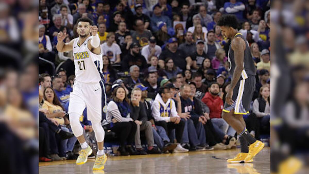 NBA: Nuggets end Warriors' 11-game winning streak with shock victory ...