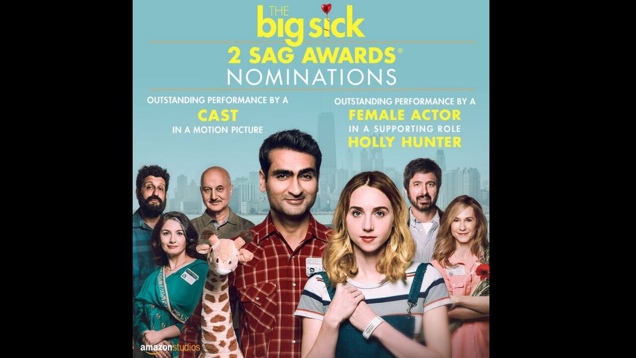 Kumail Nanjiani, Anupam Kher starrer The Big Sick nominated for Screen ...