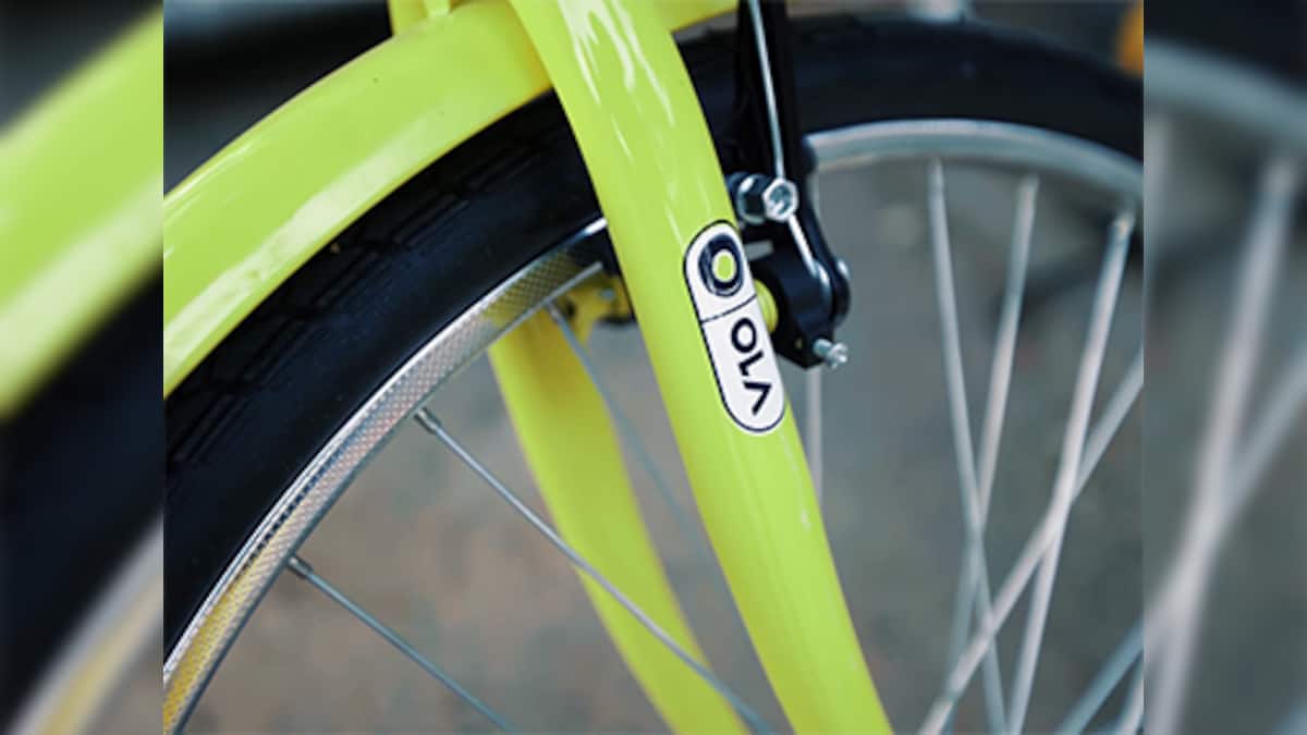 Ola is testing Ola Pedal, an environmentally friendly bicycle sharing ...