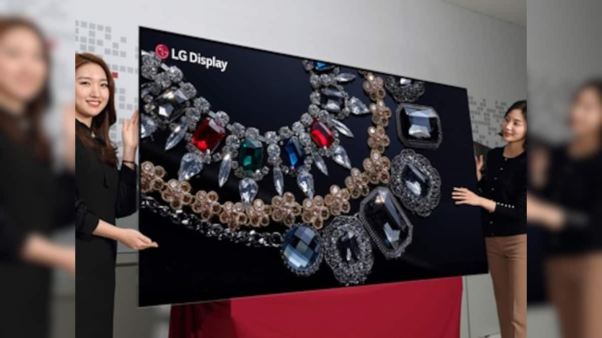 This LG 88-inch, 8K TV is the largest, highest resolution OLED display ...
