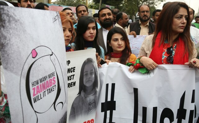 Outrage over 8-year-old Zainab Ansari's rape and murder grips Pakistan ...