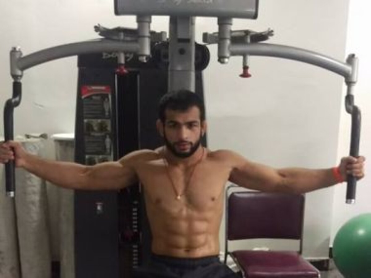 Amit Kumar Wrestler Body