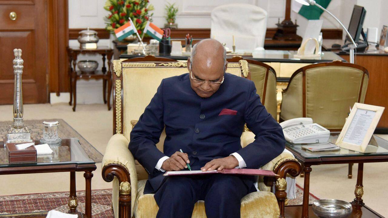 President Ram Nath Kovind promulgates ordinance providing death penalty ...