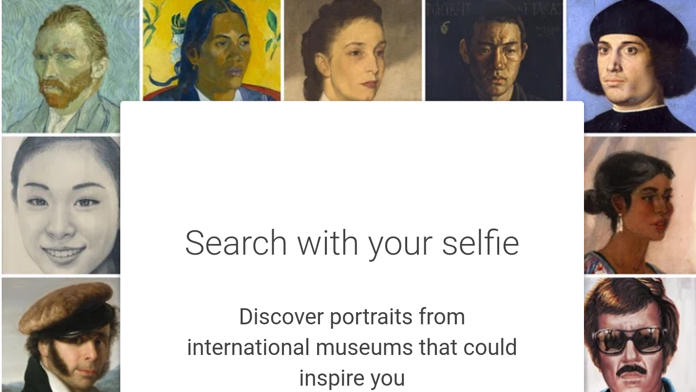 Google Arts and Culture app's feature matching your selfie with an art ...